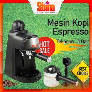 Jual Mesin Kopi Espresso Cappucino Coffee Machine Steam Wand 800W 240ml ...