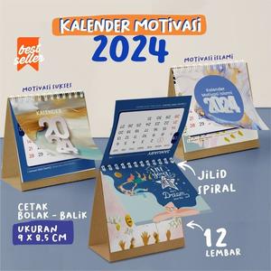 Jual KALENDER MINI 2024 | KALENDER MOTIVASI AESTHETIC | SOUVENIR ...