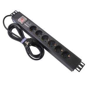 Jual INDORACK PDU6G , PDU 6 Outlet Germany Socket 19" / Colokan Listrik ...