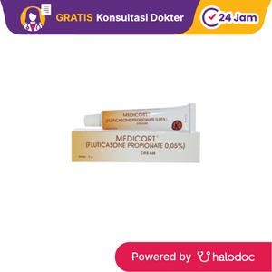 Jual Medicort Cream 5Gr - Obat Dermatitis & Eksim - Halodoc - Kota ...