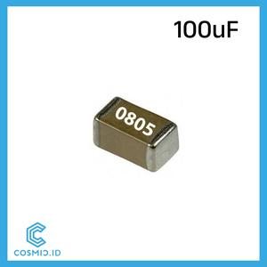 Jual Capacitor 100uF 100 uF 0805 Kapasitor mikroFarad SMD - Kab ...