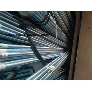 Jual As drat Galvanis m 10 x 100 cm putih baut panjang ulir long drat ...