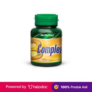 Jual Nutrimax B Complex 30 Tablet - Vitamin & Suplemen A,B & E ...