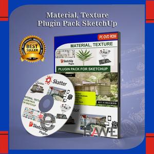 Jual Material, Texture & Plugin Pack for SketchUp Full Version - Kota ...