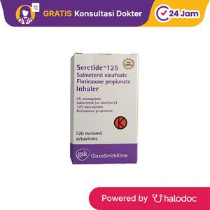 Jual Seretide Inhaler 25/125 mcg 120 Dosis 2 Box (1 Canister/Box ...