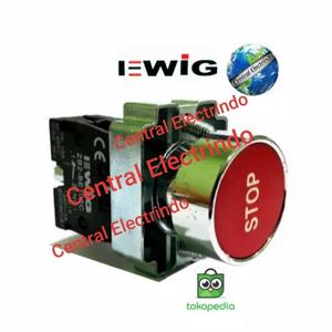 Jual Push Button With Mark EWIG 22mm XB2-BA4342 Stop. - Kota Tangerang ...