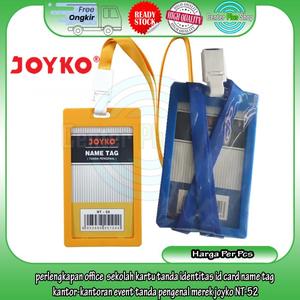 Jual id card holder name tag joyko tali kartu tanda pengenal portrait N ...