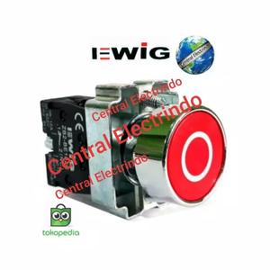 Jual Push Button With Mark EWIG 22mm XB2-BA4322 Merah. - Kota Tangerang ...