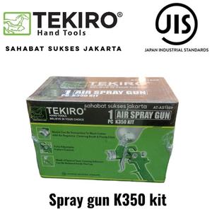 Jual spray gun tekiro K350 kit alat semprot cat tabung atas - Kota ...