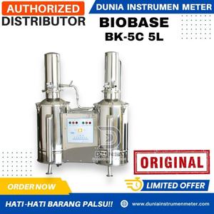 Jual Biobase BK-5C Double Direction distillation water distiller 5L Lab ...