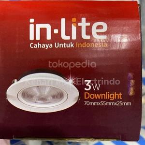 Jual INLITE LAMPU SPOTLIGHT MINI COB INDC240S 3W 7W 11W 20W 36W 3000K ...