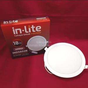 Jual INLITE LAMPU SLIM DOWNLIGHT PANEL LED INDS602R 18W 18WATT IN LITE ...