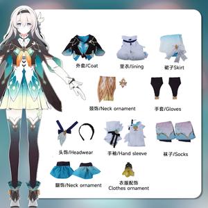 Jual Honkai Firefly Cosplay Costume Women Outfit Honkai Star Rail ...