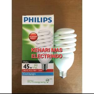 Jual LAMPU PHILIPS HELIX 45W SPIRAL 45WATT E27 PHILIPS -PUTIH - Jakarta Pusat - Kenari Mas ...