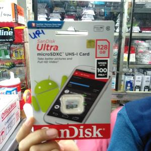 Jual Sandisk Ultra Micro Sd 128 Gb Speed Up To 100 Mbps Original ...