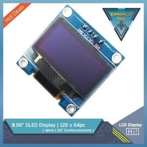Jual 0.96 inch 4-pin 7-pin IIC I2C LCD OLED mini Display - 128x64 ...