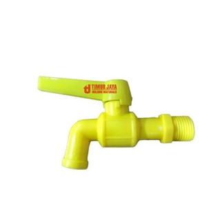 Jual LOTUS Keran Tembok mini LURUS Plastik 1/2 Inchi Kran Air Kamar ...