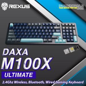 Jual CUCI GUDANG! Rexus DAXA M100X Ultimate Wireless / BT / Wired Gang ...