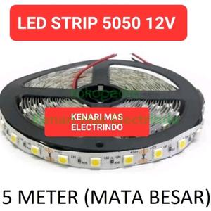 Jual LAMPU LED STRIP 5050 SMD 60LED 5 METER INDOOR IP33 12V - Warmwhite ...