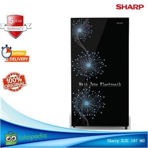 Jual KULKAS 1 PINTU SHARP SJX 187 MG KIREY 3 SHINE DOOR 166 LITER 120 CM - Kota Balikpapan ...