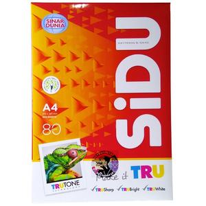 Jual [RIM] KERTAS HVS SINAR DUNIA SIDU A4 80 GRAM* - Jakarta Utara ...