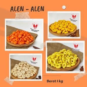 Jual Alen alen cemilan jadul berat 1kg makanan ringan jajanan oleh oleh ...