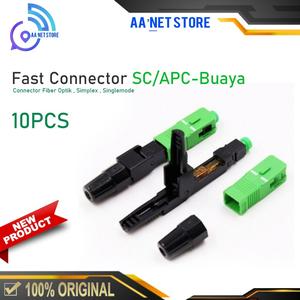 Jual Fast Connector SC APC Fastcon FTTH Konektor Fiber Optik Warna ...