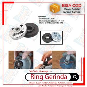 Jual Ring Mur Baut Baud Pengunci Gerinda Tangan/Mur Penjepit Gurinda ...