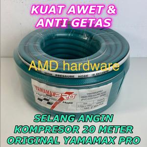 Jual Selang Angin PVC Kompresor 20 meter Air Hose Roll Mesin Compressor ...