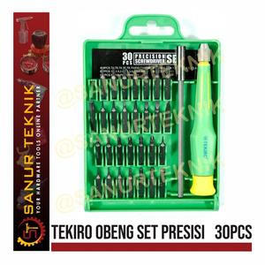 Jual . TEKIRO PRECISION SCREWDRIVER SET / Obeng Set Presisi 30PCS 30 ...