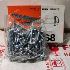 Jual Fisher S8 dan skrup / Fisher S8 + Skrup / fisher S8 dan stapping ...
