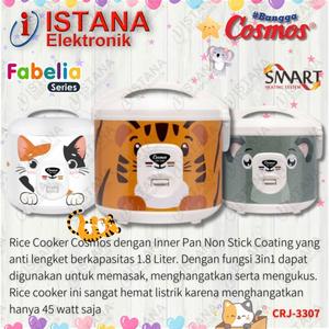 Jual COSMOS MAGIC COM/RICE COOKER 1.8 LITER FABELIA SERIES CRJ-3307 ...