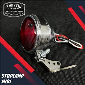 Jual Stoplamp Lampu Rem LED Miki Motor Chopper Bobber Custom Universal ...