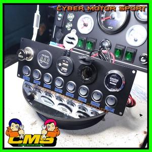 Jual Saklar panel mobil universal 12v 24v panel add on dashboard ...