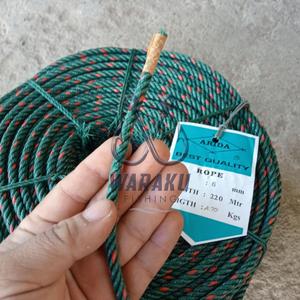 Jual Tali Tambang ARIDA 6mm Bintik Merah PER ROLL 220m New - Jakarta ...