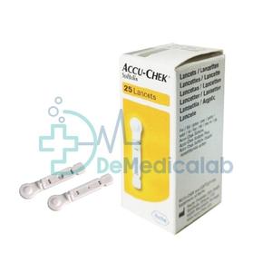 Jual OKE Accu Chek Softclix Lancet / Jarum Accu Check Softclick 25 pcs ...