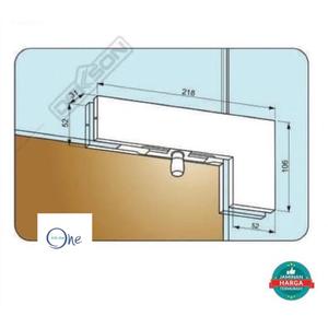 Jual Patch Fitting Dekson / Dekkson PT 40 Pivot Atas Penjepit Pintu ...