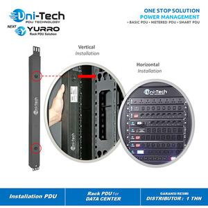 Jual Stop Kontak Listrik Rack PDU 12 Ports C13 with 3LSP Input IEC 2P+E 16A - Jakarta Barat ...