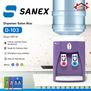 Jual SANEX Dispenser Air Galon Atas Hot & Normal D-103 / D103 - Hijau - Kota Surabaya - Home ...