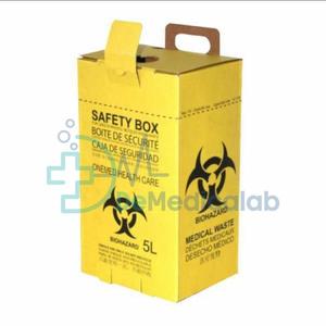 Promo CUS Tempat Sampah Limbah Medis Onemed Safety Box Kuning 5L ...