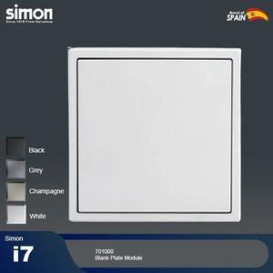 Jual SIMON i7 Blank Plate Module 701000 - Black - Jakarta Pusat - Graha ...