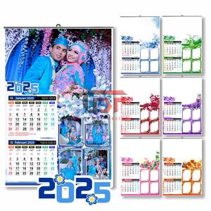 Jual Kalender Dinding 2025 Custom Free Design Pilih Sesuka Hati Tanpa ...