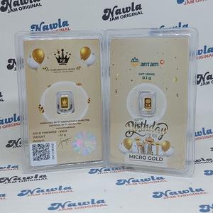 Jual Antam 0.1 gram Micro Gold Premium Emas Murni 24 Karat Hartadinata ...