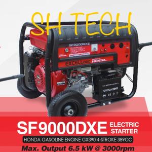 Jual GENSET HONDA EXCELL 6500 WATT SF 9000 DXE SF9000DXE GENERATOR LIS ...