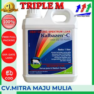 Jual KALBAZEN C 1 Liter - Obat Cacing Oral Basmi Semua Jenis Cacing 3M ...