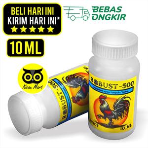 Jual Robust 500 Inject 10ml Obat Ternak Ayam Sakit Lumpuh Tedun Pincang ...