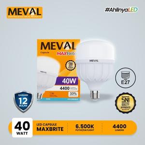 Jual Meval Led Maxbrite Kapsul 40 Watt - Putih 6500K - Jakarta Pusat - Cahaya Mas Electrindo ...