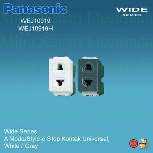 Jual Panasonic Wide Series/A Mode/Style-e Stop Kontak Universal ...