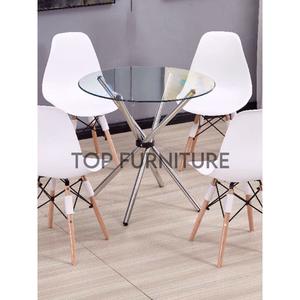 Jual meja kaca bulat meja makan meja pameran meja tamu meja cafe meja ...