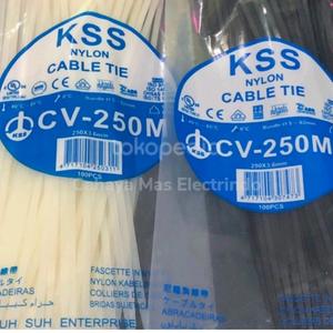 Jual KABEL TIES CABLE TIES KSS ISI 100PCS 10CM 15CM 20CM 25CM 30CM - Putih, 30CM - Jakarta Pusat ...